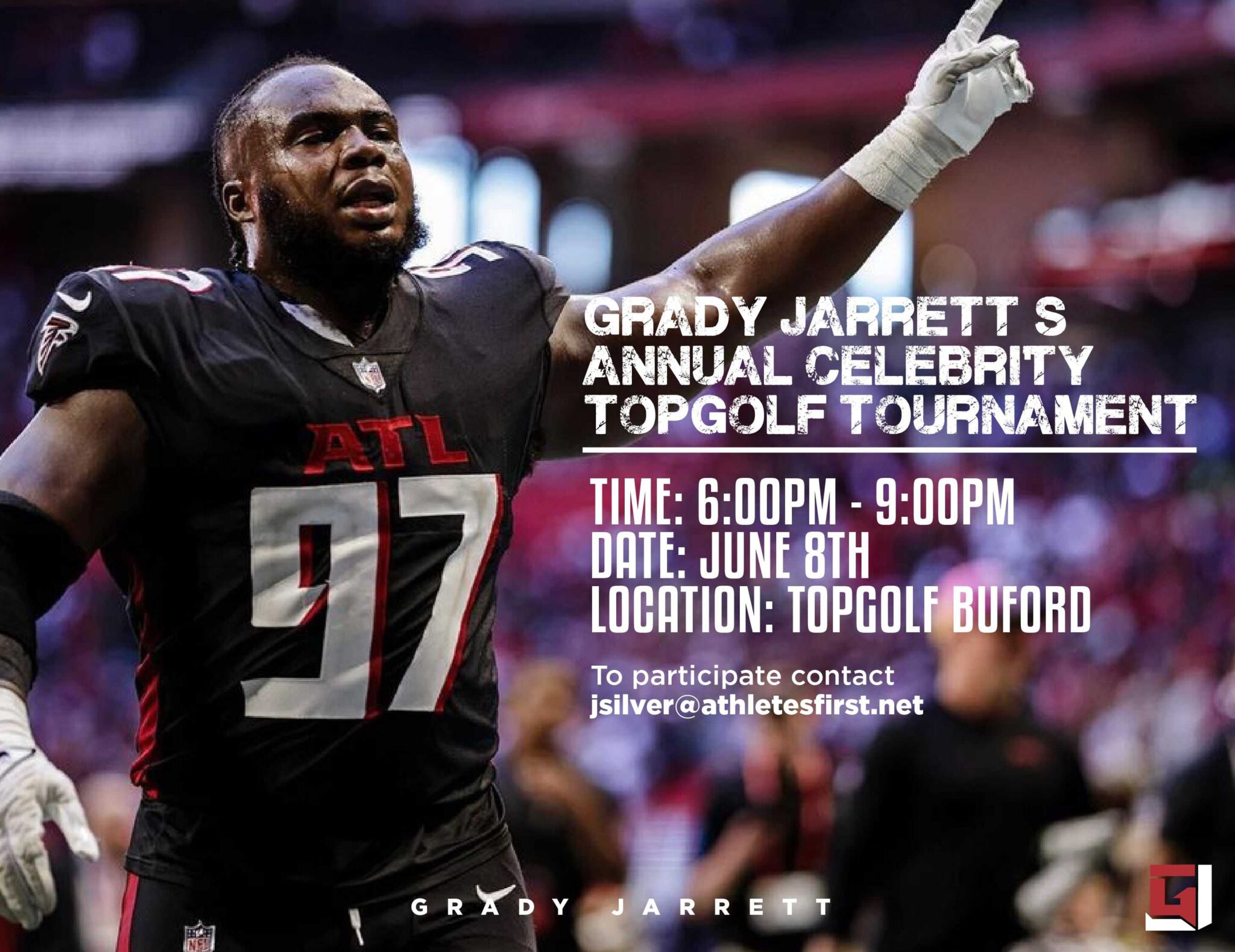 Upcoming Events – Grady Jarrett